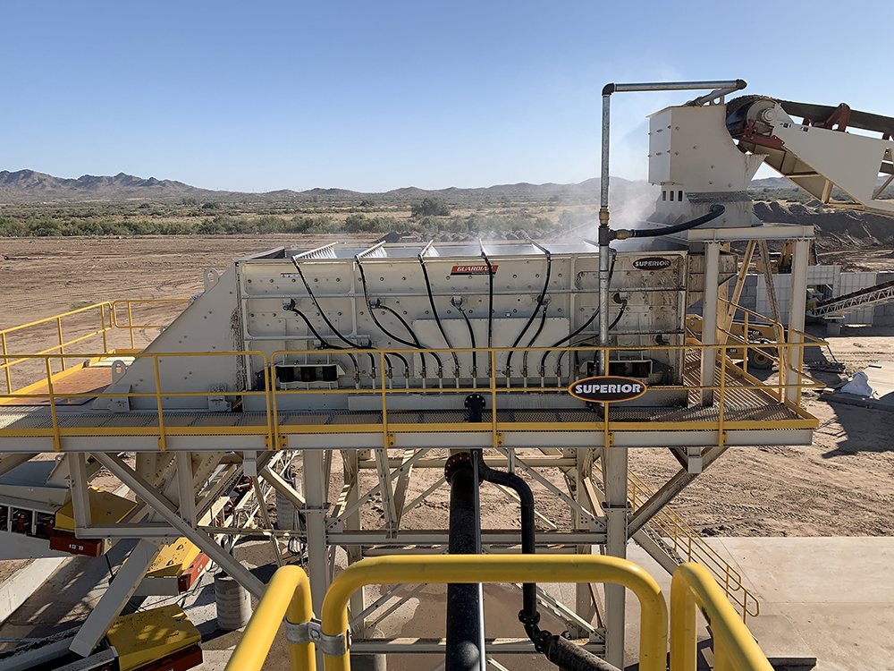 Superior upgrades Guardian screen offering - Aggregates Business