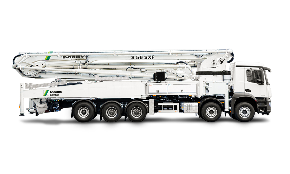 Schwing unveils truck-mounted concrete pump duo - Aggregates Business