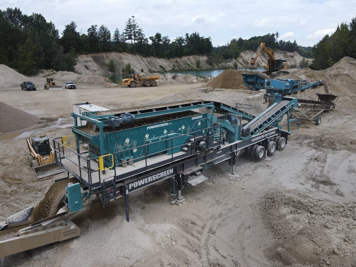 Powerscreen gives CONEXPO/CON-AGG debuts to Gladiator & Titan range ...