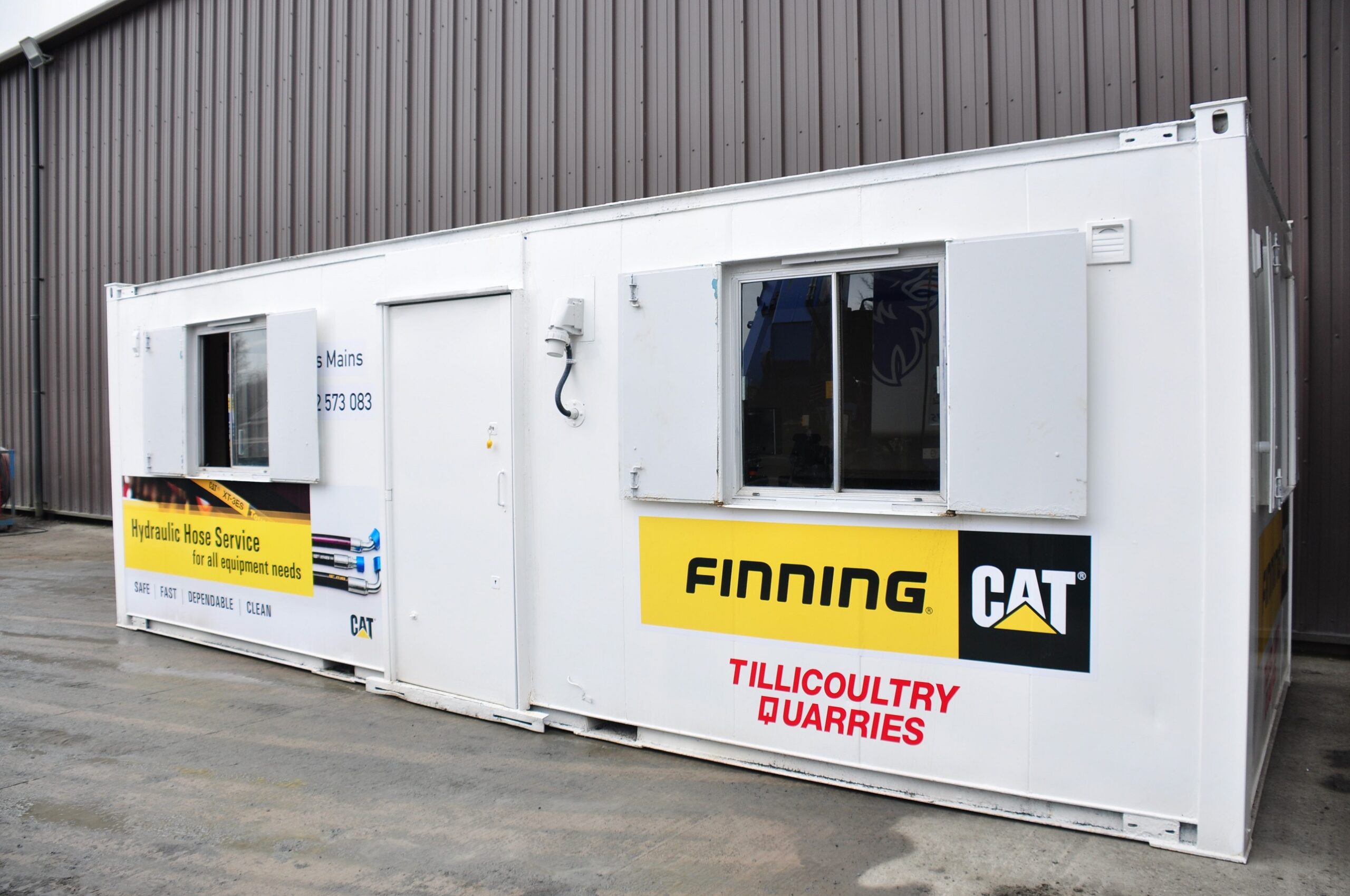 Finning installs on-site hose solution at Tillicoultry Quarries ...