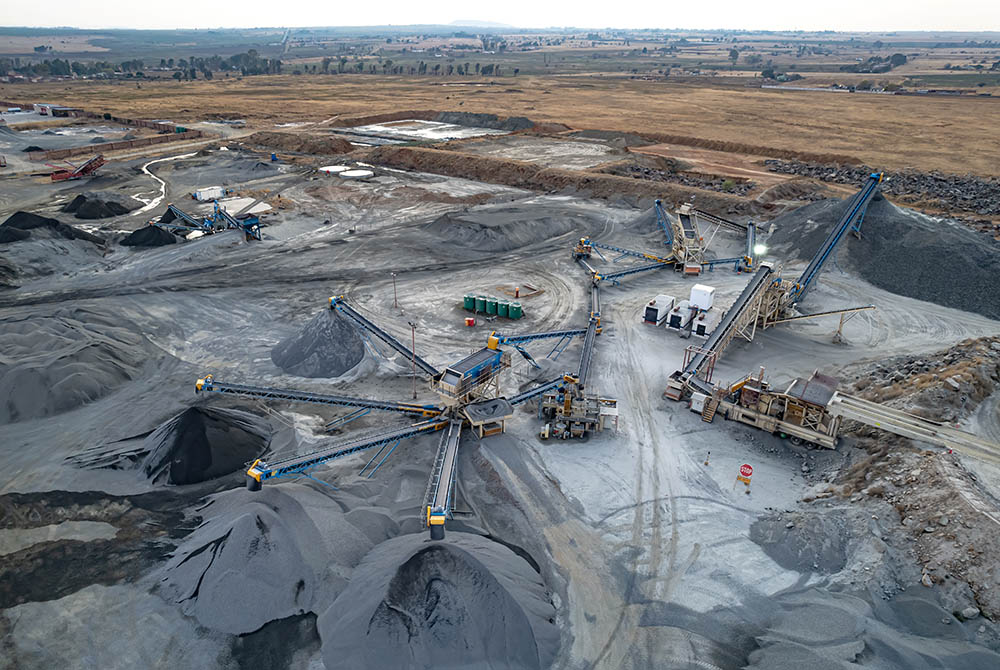 Driving quarrying efficiencies - Aggregates Business