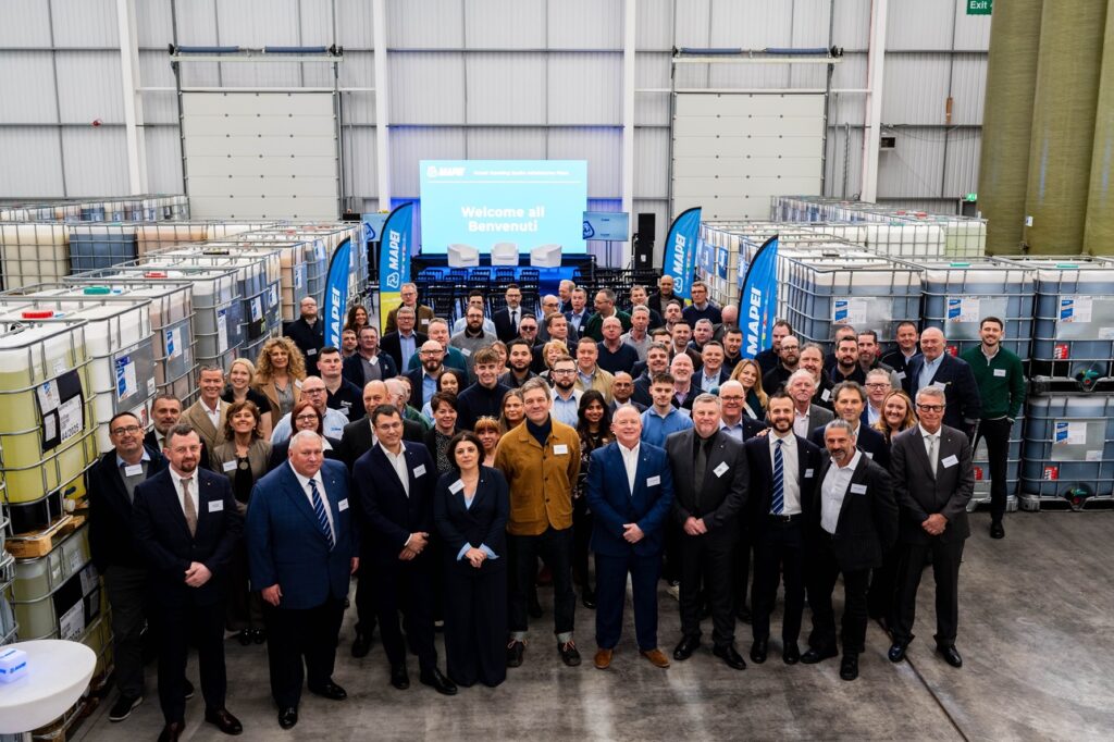 Mapei welcomes the concrete industry to new Speke site - Aggregates ...