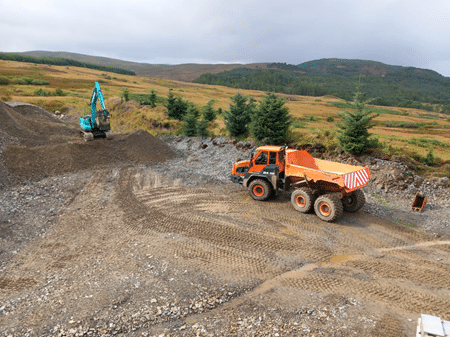 Develon DA30-7 ADT added to Cross fleet - Aggregates Business