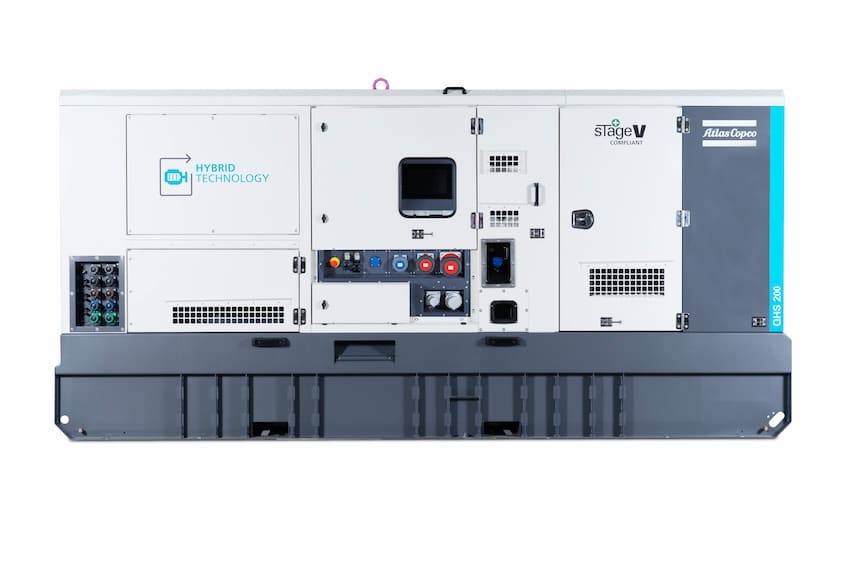 Atlas Copco launches Integrated Hybrid Generator range - Aggregates ...