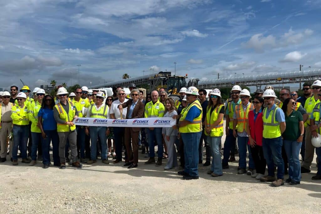 Cemex US unveils upgraded terminal - Aggregates Business